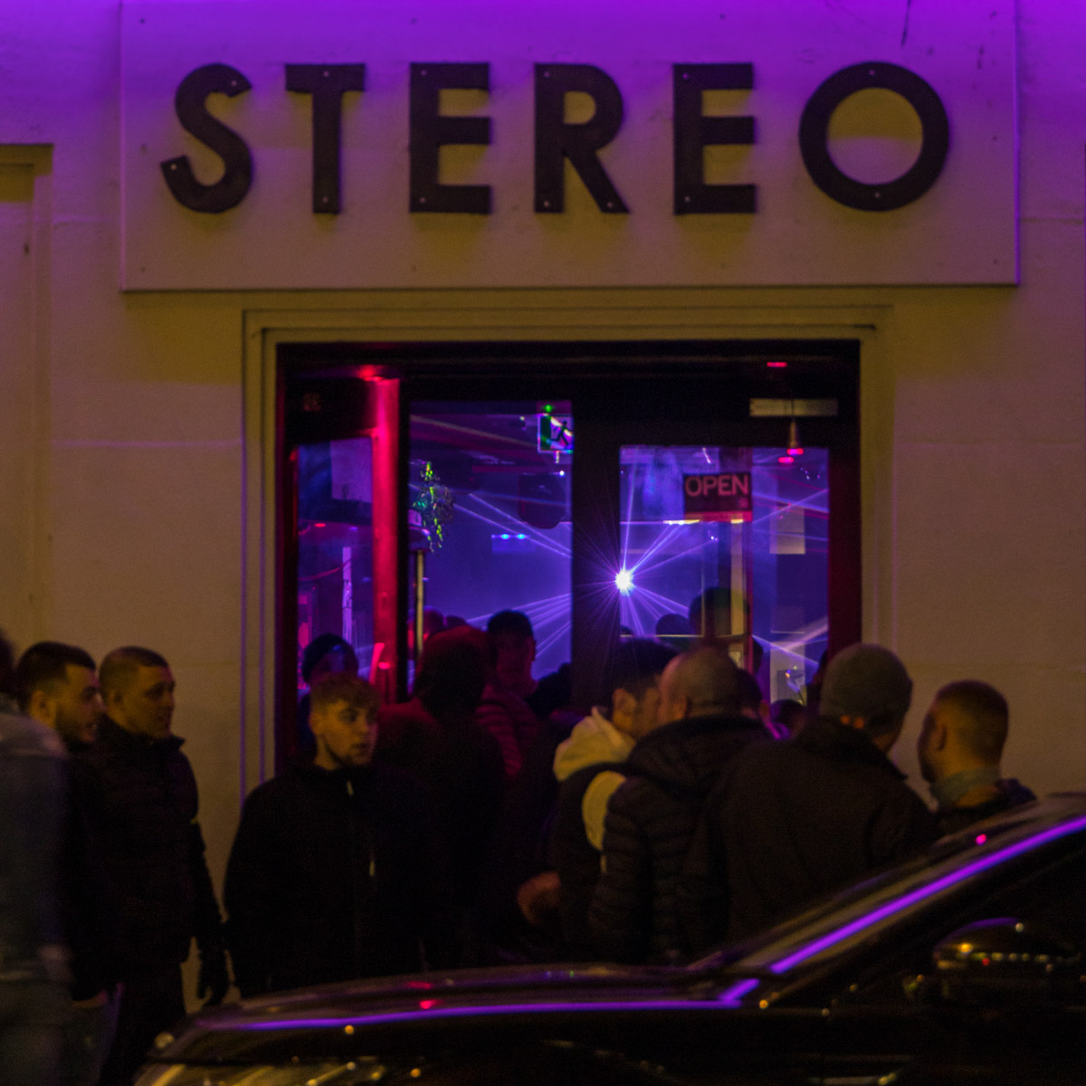 Northampton at night